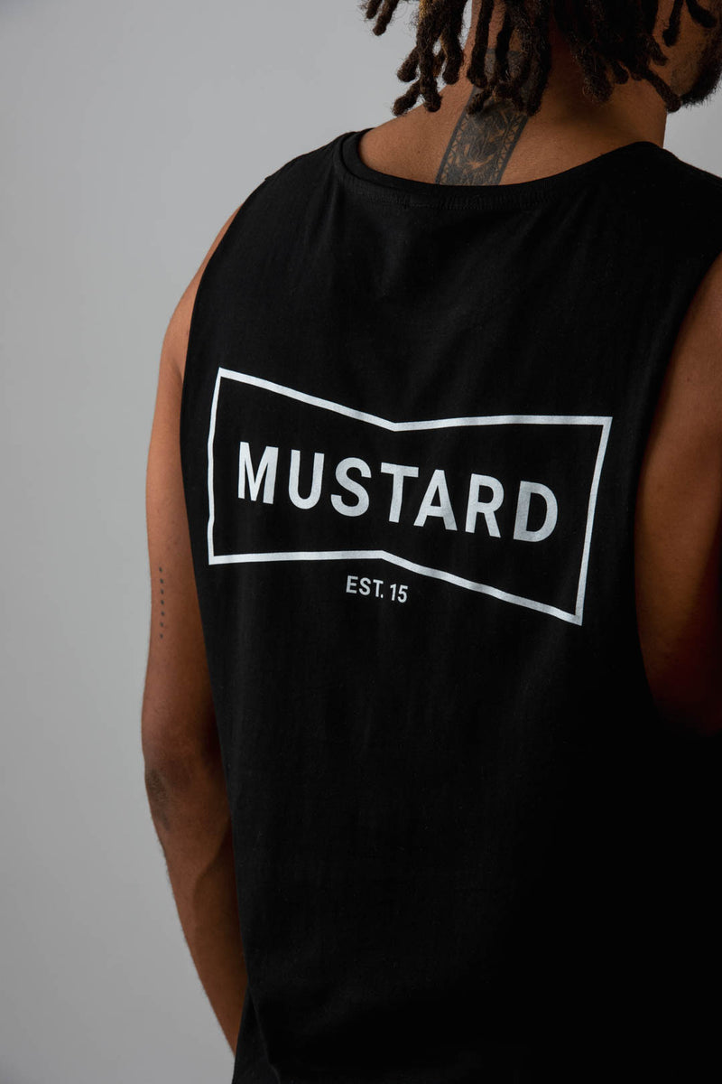 Mens Box II Singlets – Mustard Clothing