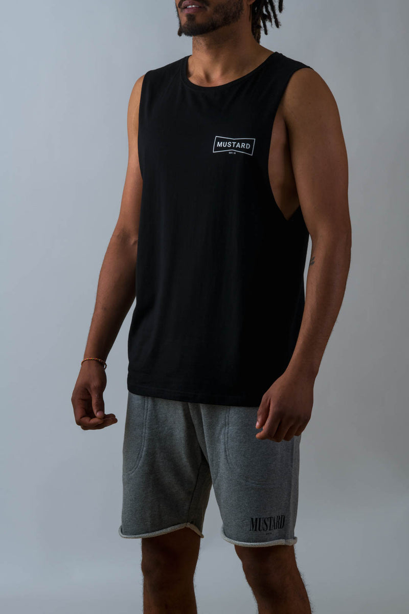 Mens Box II Singlets – Mustard Clothing